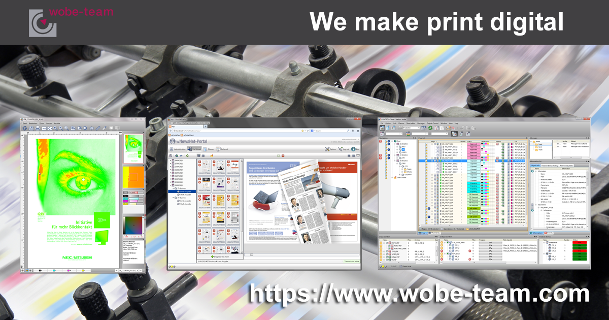 Industrial printing, flexible automation - wobe-team GmbH | Kiel, Germany